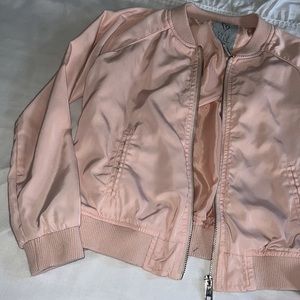 Full Tilt | Jackets & Coats | Full Tilt Light Pink Bomber Jacket | Poshmark
